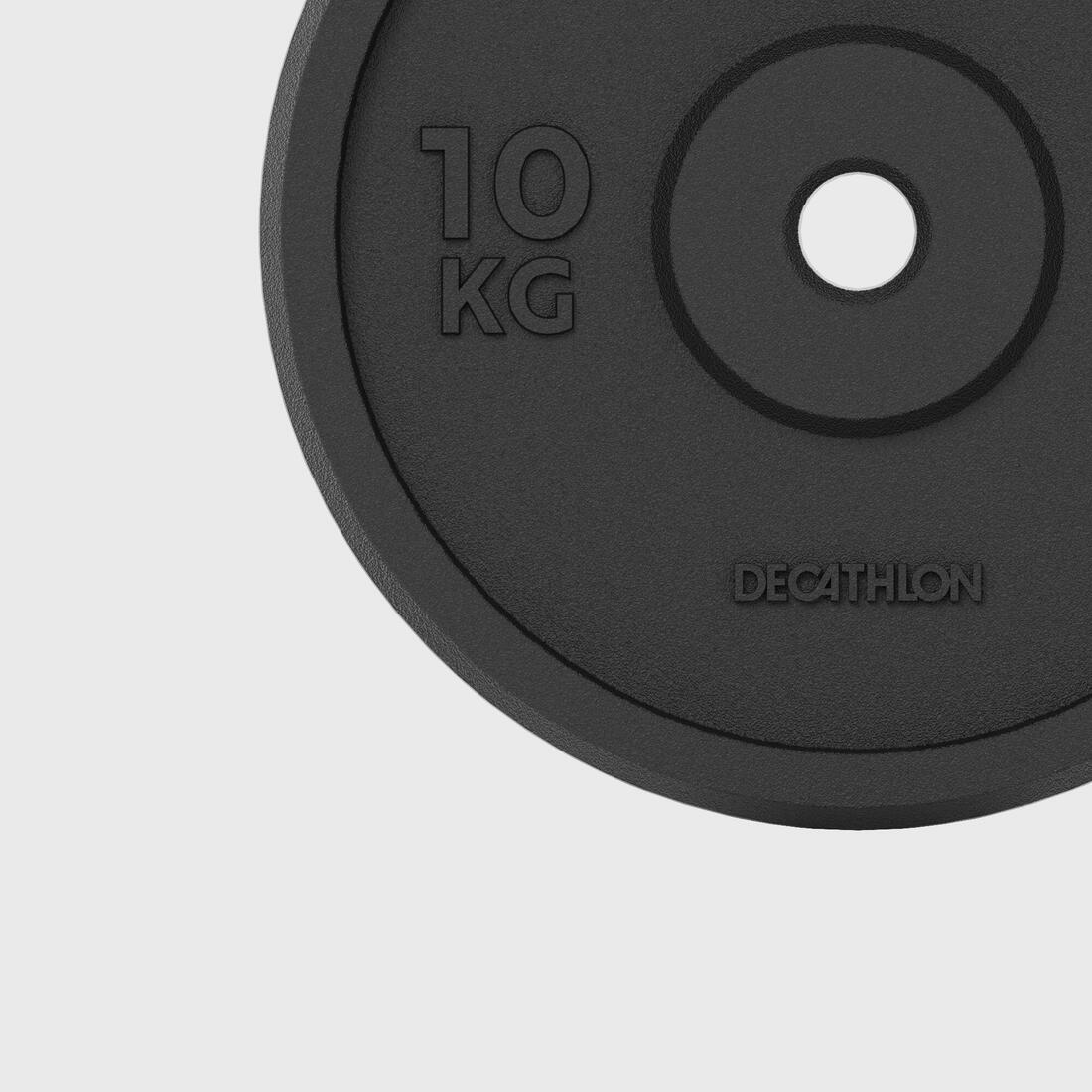 10kg 28mm Weight Training 80% Recycled Cast Iron Plate – Decathlon Kosovo