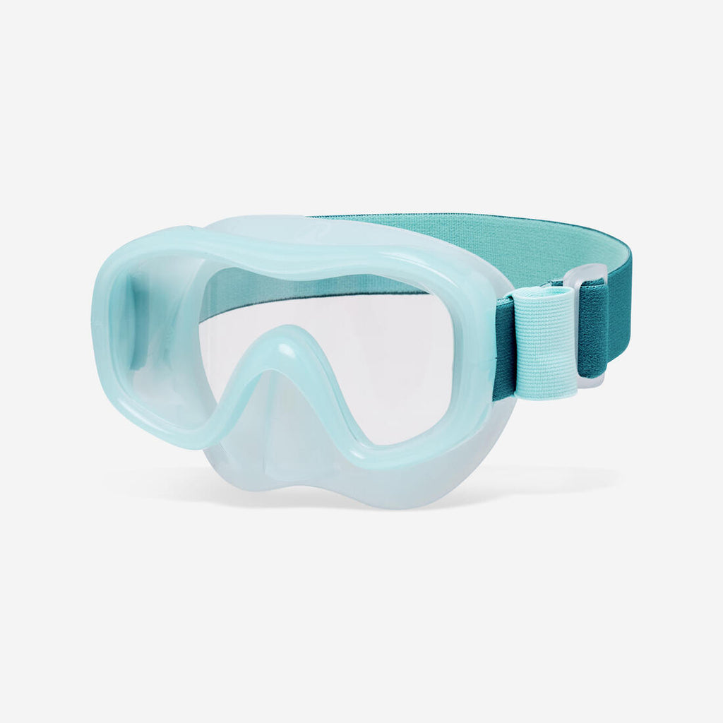 Anti-fog diving mask for children 100 comfort, light green – Decathlon ...