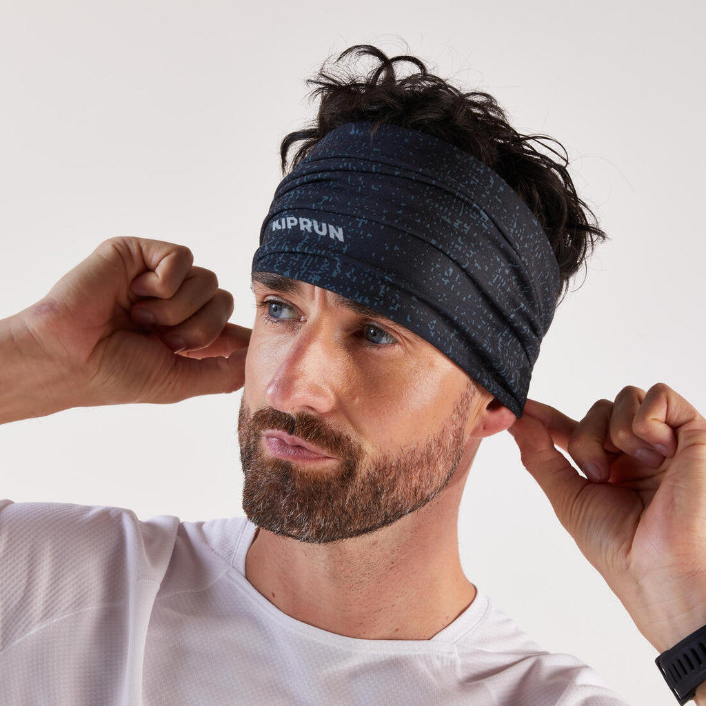 Kiprun multifunction running neck warmer/headband, vanilla lilac ...