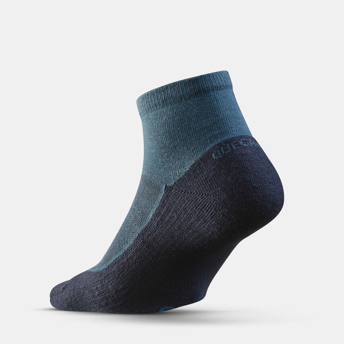 Mid-height walking socks for adults (2 pairs), Hike 50 - Blue ...