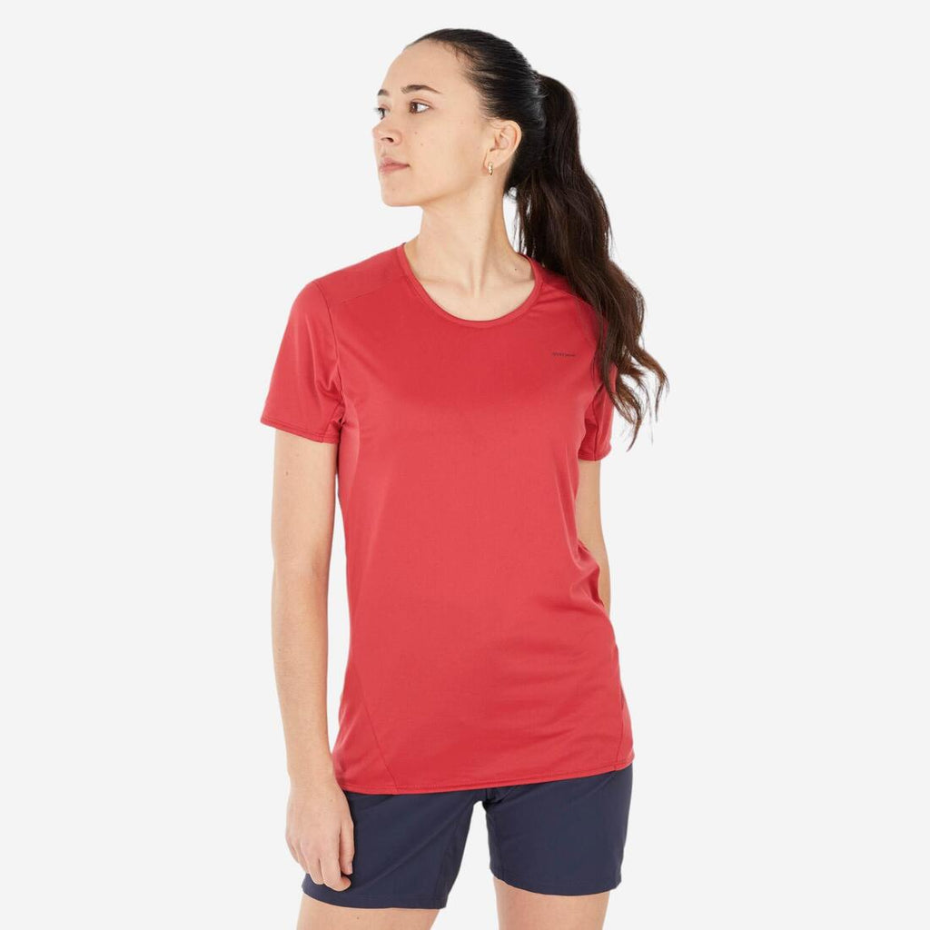 Women’s Mountain Walking Short-Sleeved T-Shirt MH100 – Decathlon Kosovo