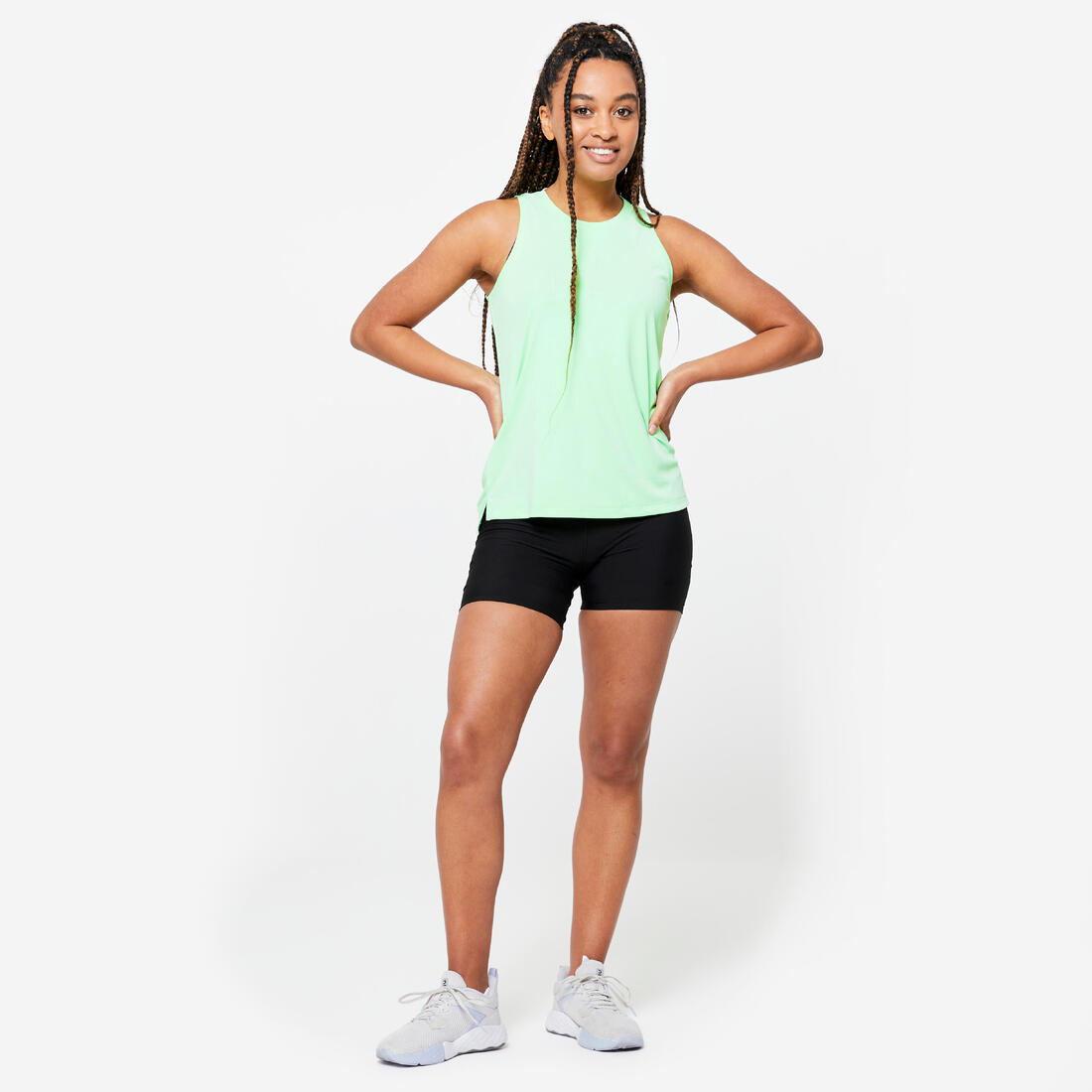 Women's Black Cardio Fitness Shorts – Decathlon Kosovo